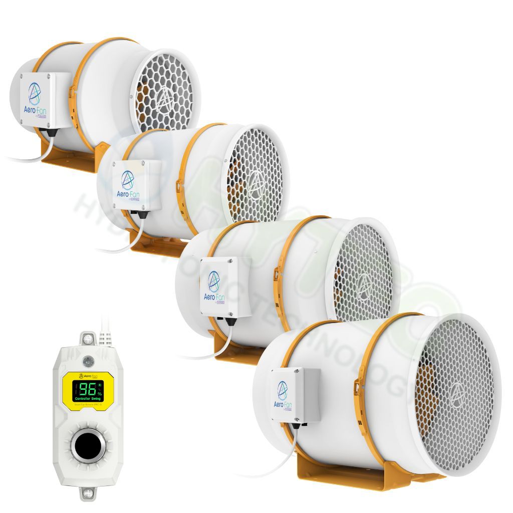 Trolmaster Aero Fan EC Extraction Fan 6" - 8" - 10" - 12" Grow Room Fan – Hytec Horticulture
