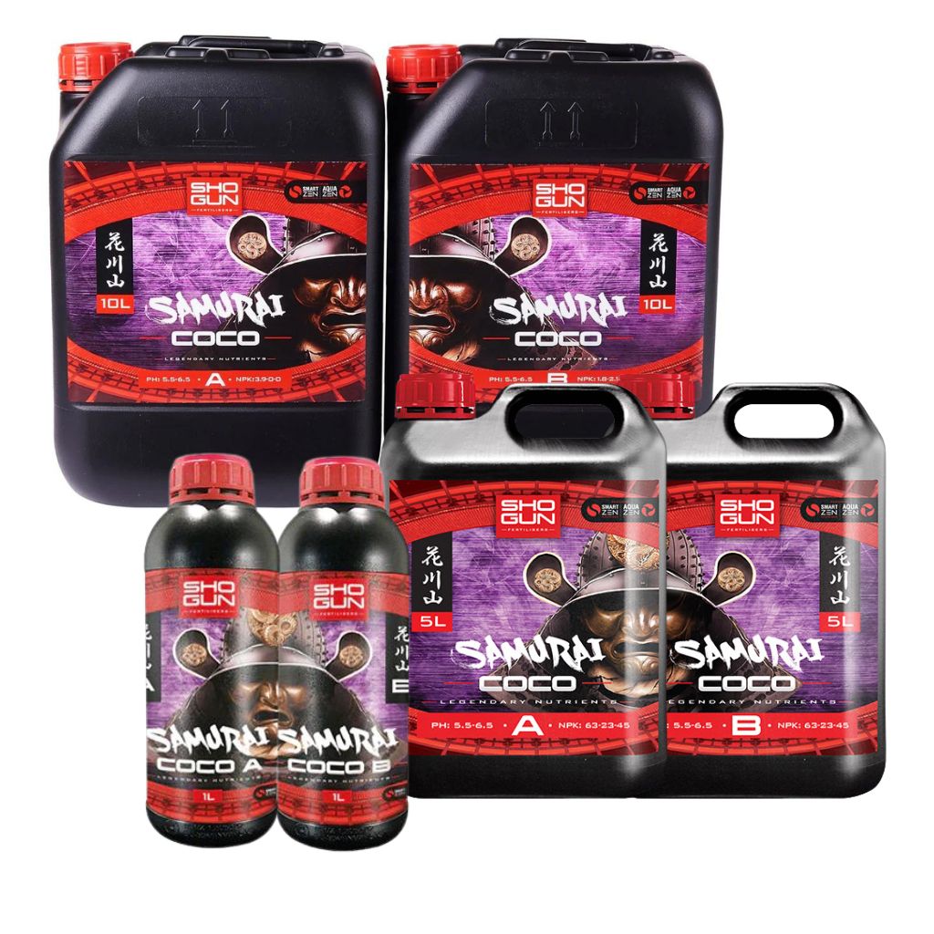 Shogun Samurai Coco Nutrient - A/b Coco Plant Feed | Hytec Hydroponics – Hytec Horticulture