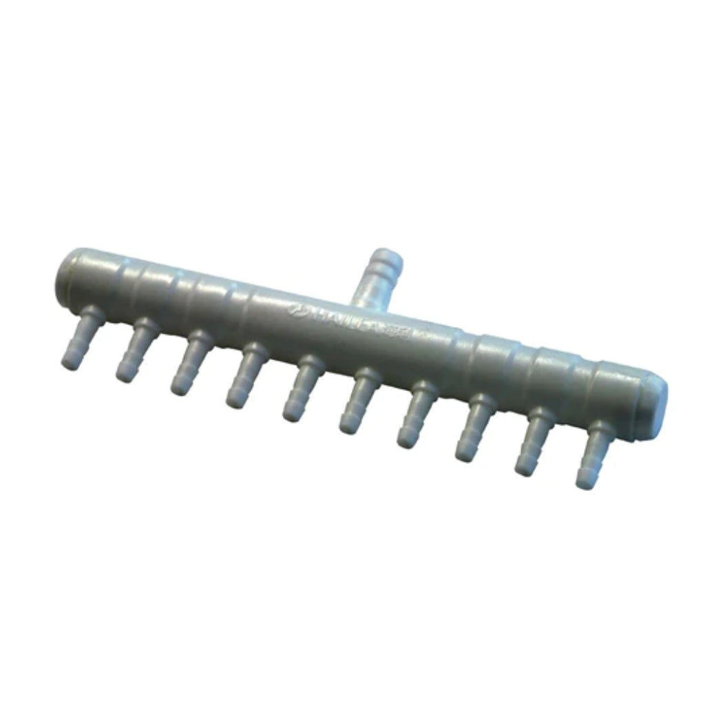 10 Way Air or Water Manifold with 4mm Outlets | Hytec Hydroponics ...
