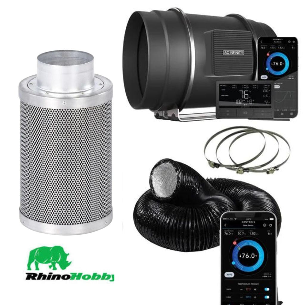 AC Infinity X Rhino Cloudline PRO EC Extraction Fan Kit – Hytec ...