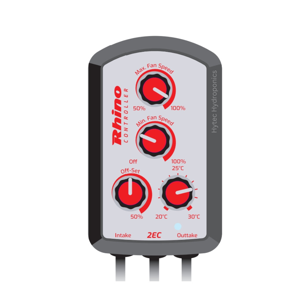 Rhino 2EC Grow Room Exhaust Fan Controller | Hytec Hydroponics – Hytec ...