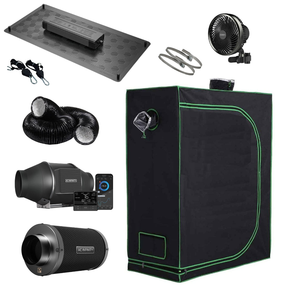 AC Infinity x Matrix Grow Tent Kit 2x4 (60x120cm) | Hytec Hydroponics ...