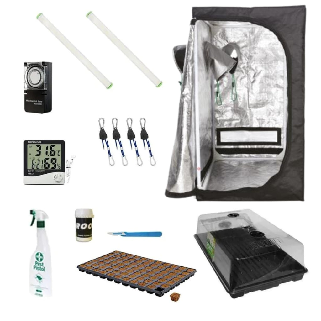 Complete LED Propagation Lighthouse Clone Tent Grow Kit – Hytec ...