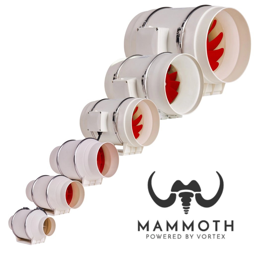 Mammoth TT Extraction Fans - Grow Room Ventilation – Hytec Horticulture