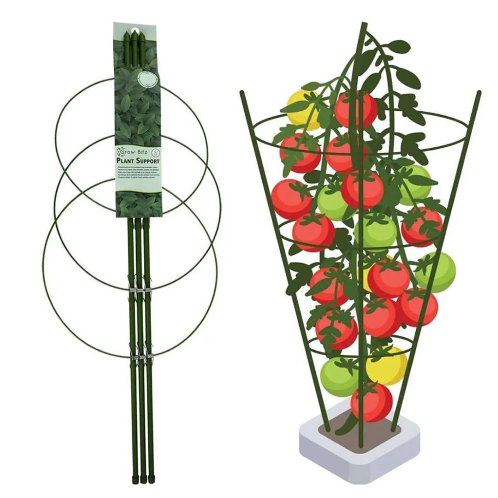 Collapsible Plant Support Wire Cage | Hytec Hydroponics – Hytec ...