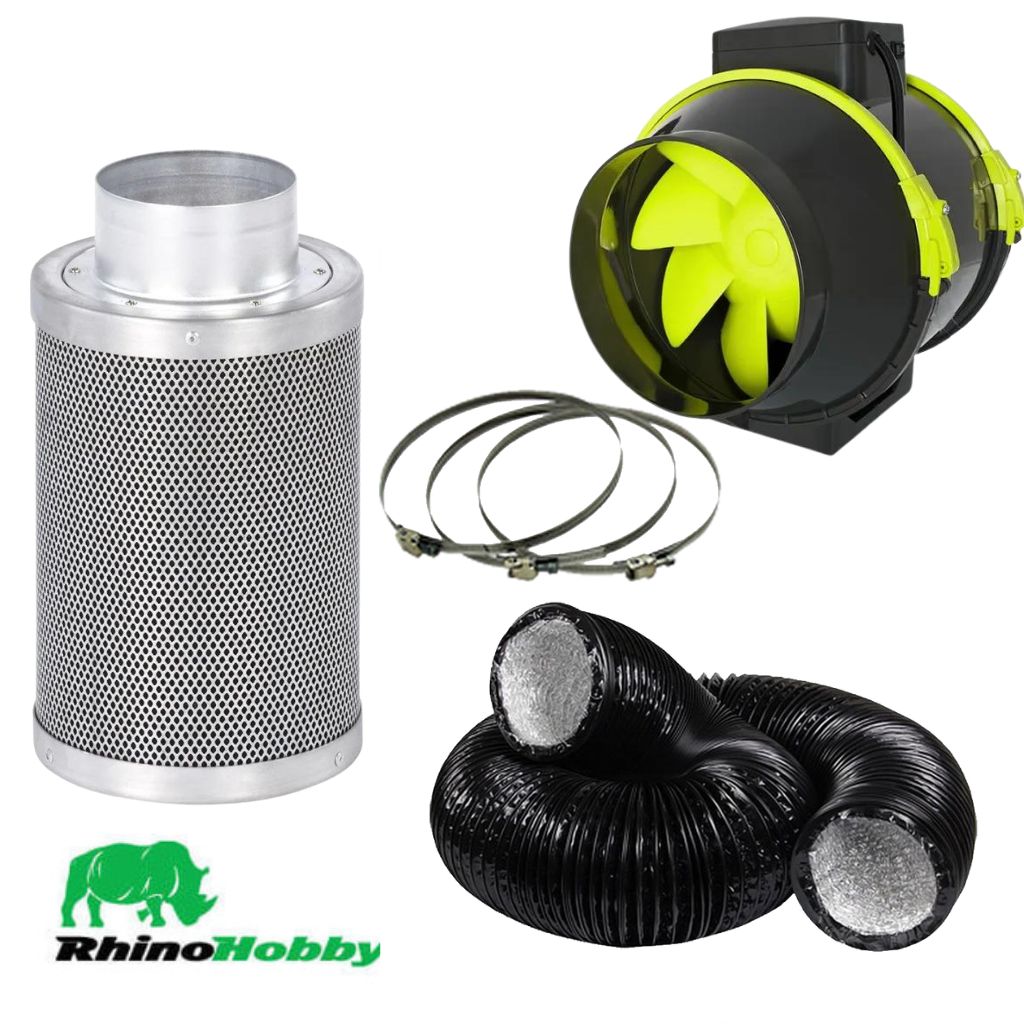 Rhino Hobby X TT Grow Fan Extraction Kits | Hytec Hydroponics – Hytec ...